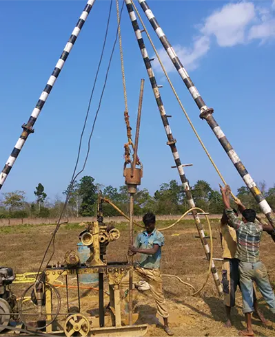 Geotechnical and Geophysical study For Construction of Oil Collecting ...